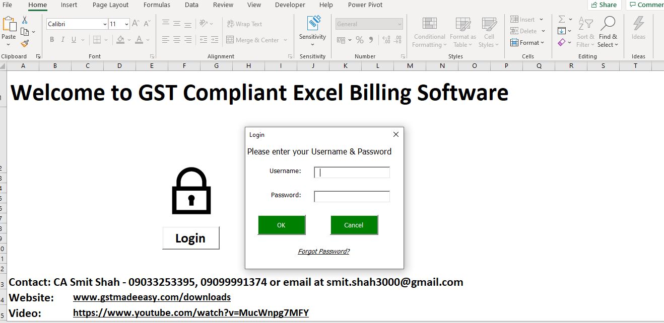GST Invoice format in Excel - Free Download - GST Made Easy